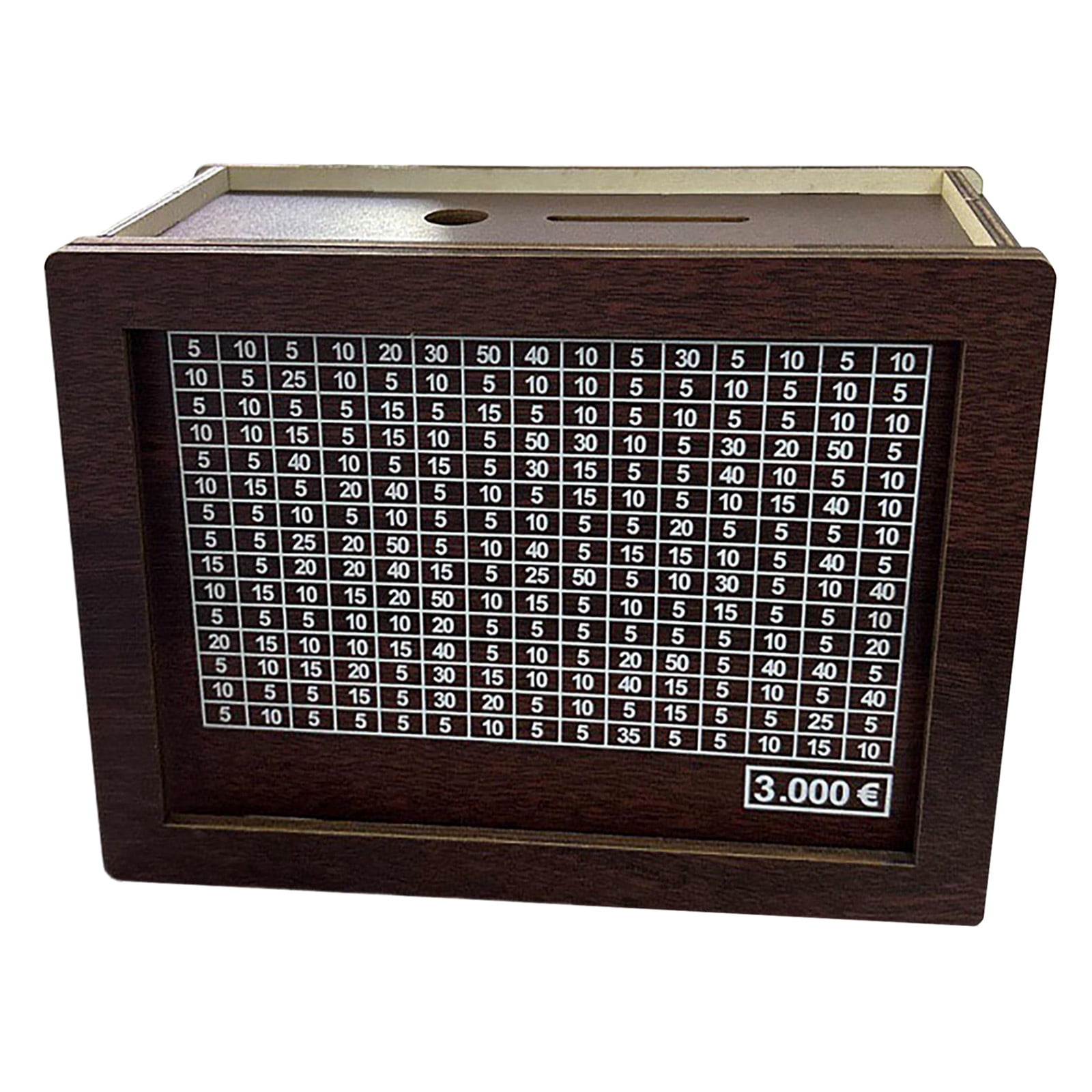 YCCMML Money Saving Box 2026 New Wooden Savings Challenge Box with Lock ...