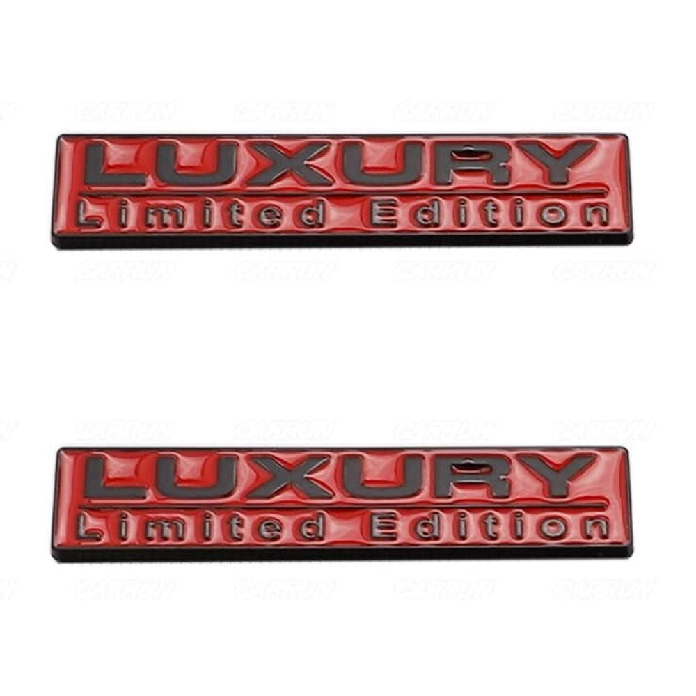 YCFCTDLNKP 2 Pcs Luxury Limited Edition Emblem Auto Racing Sport 3D ...
