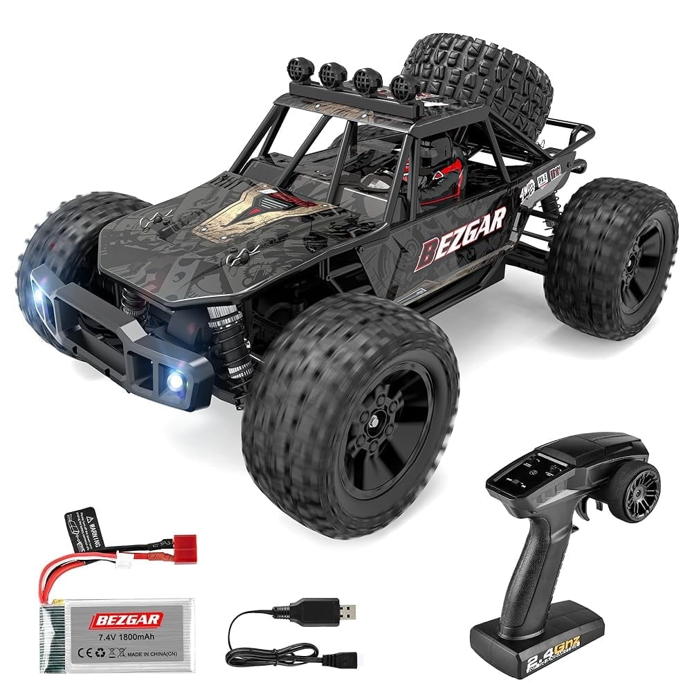YCFUN 1:10 Remote Control Cars RC Truck, 4WD High Speed 48km/h All ...