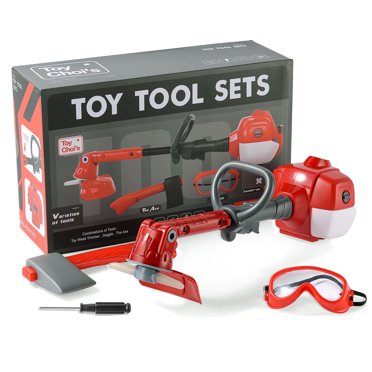 Black and Decker Kids Workbench and six piece Wooden Tool Set - Walmart.com