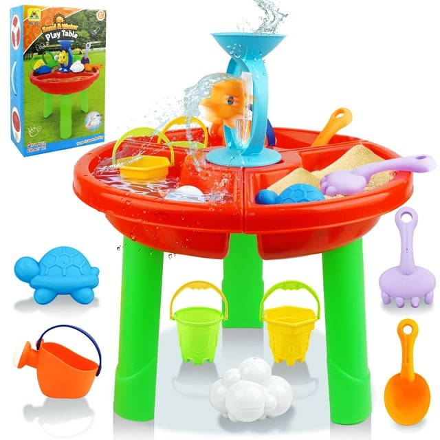 Water Table, YCFUN Outdoor Toys Sand Water Tables for Toddlers Boys ...
