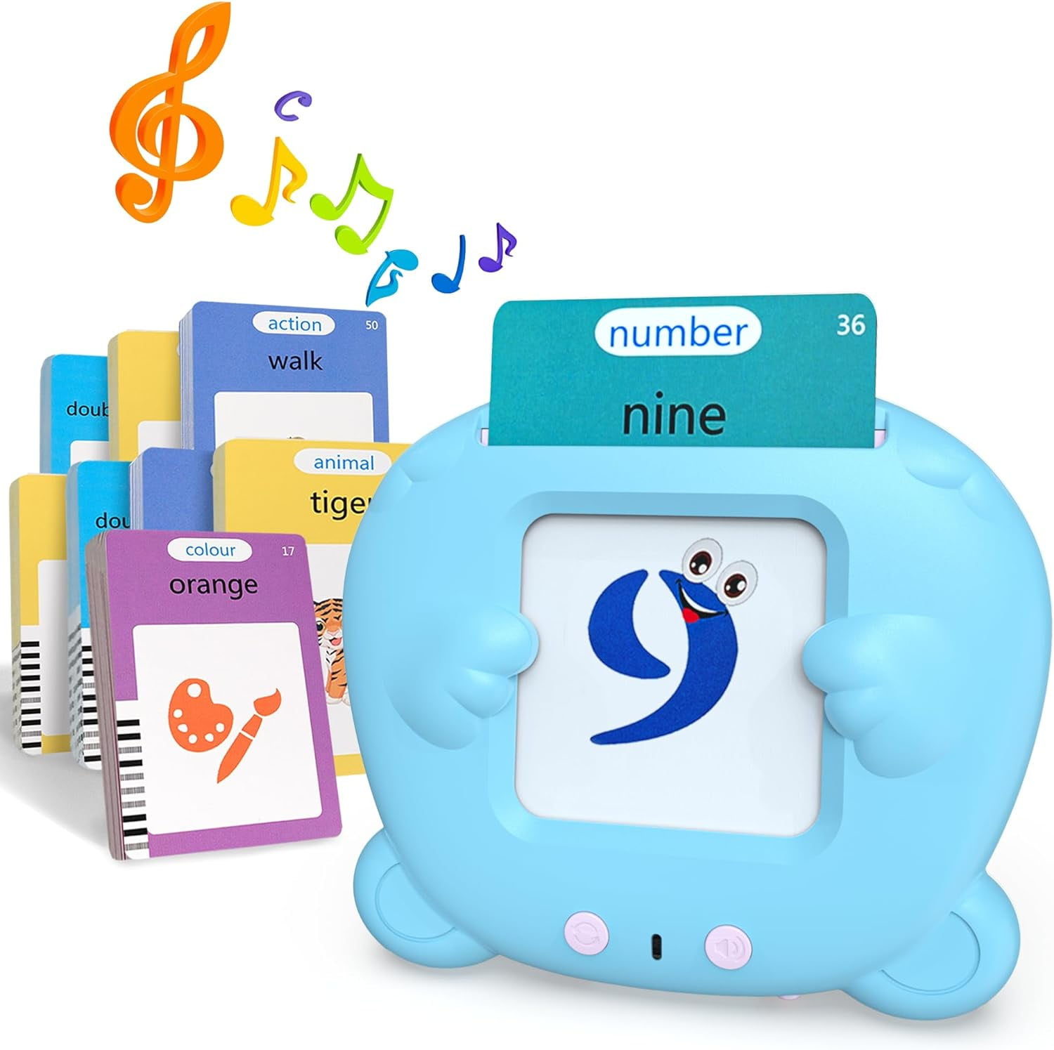 YCFUN Talking Flash Cards with 224 Sight Words Toddler Educational Toys ...