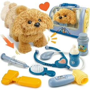 Kids Veterinary Playset Toy Vet Kit - Critter Clinic Pet Play Animal ...