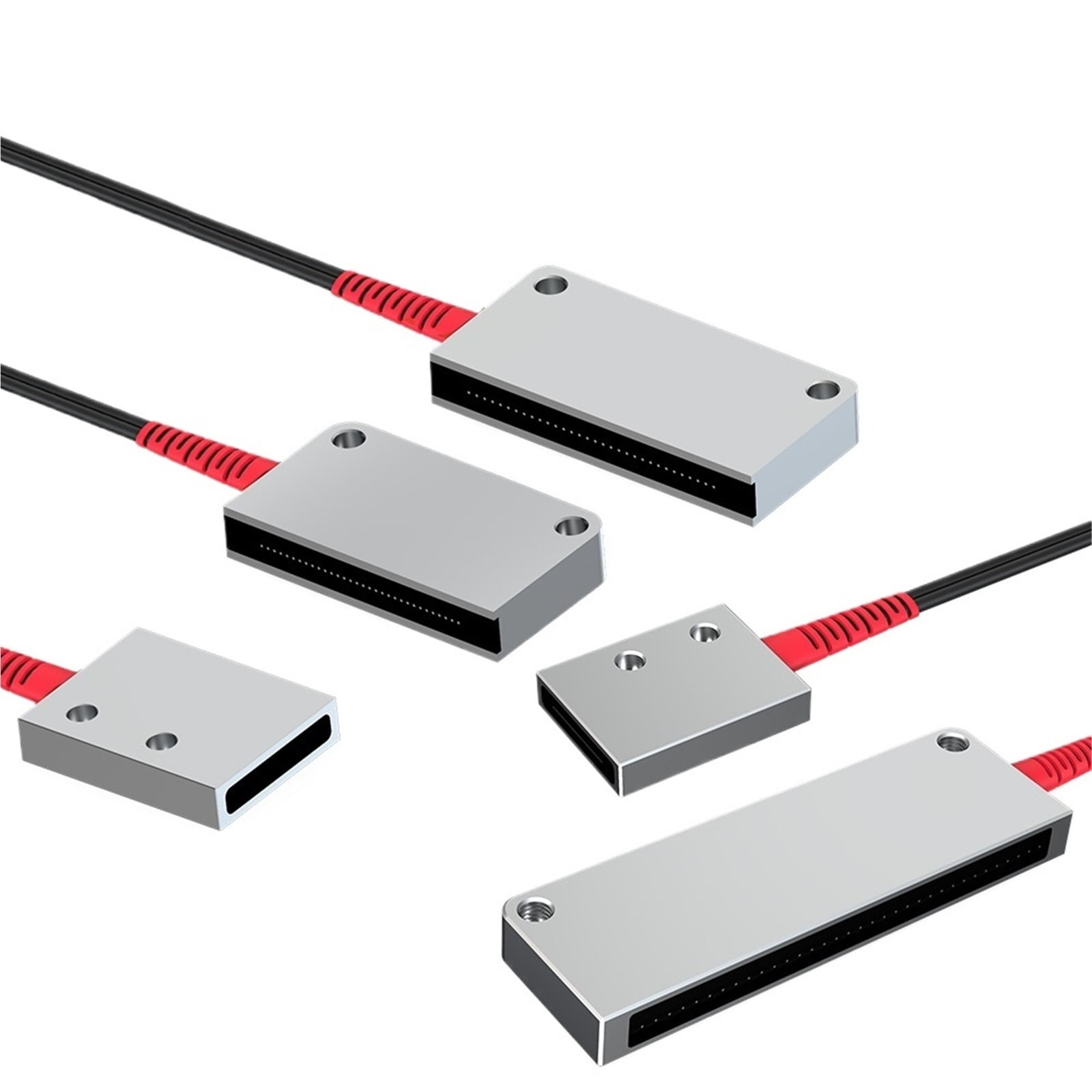 YCJYWXSR Array Fiber Optic Sensor Probe Diffuse Reflection Amplifier 12 ...