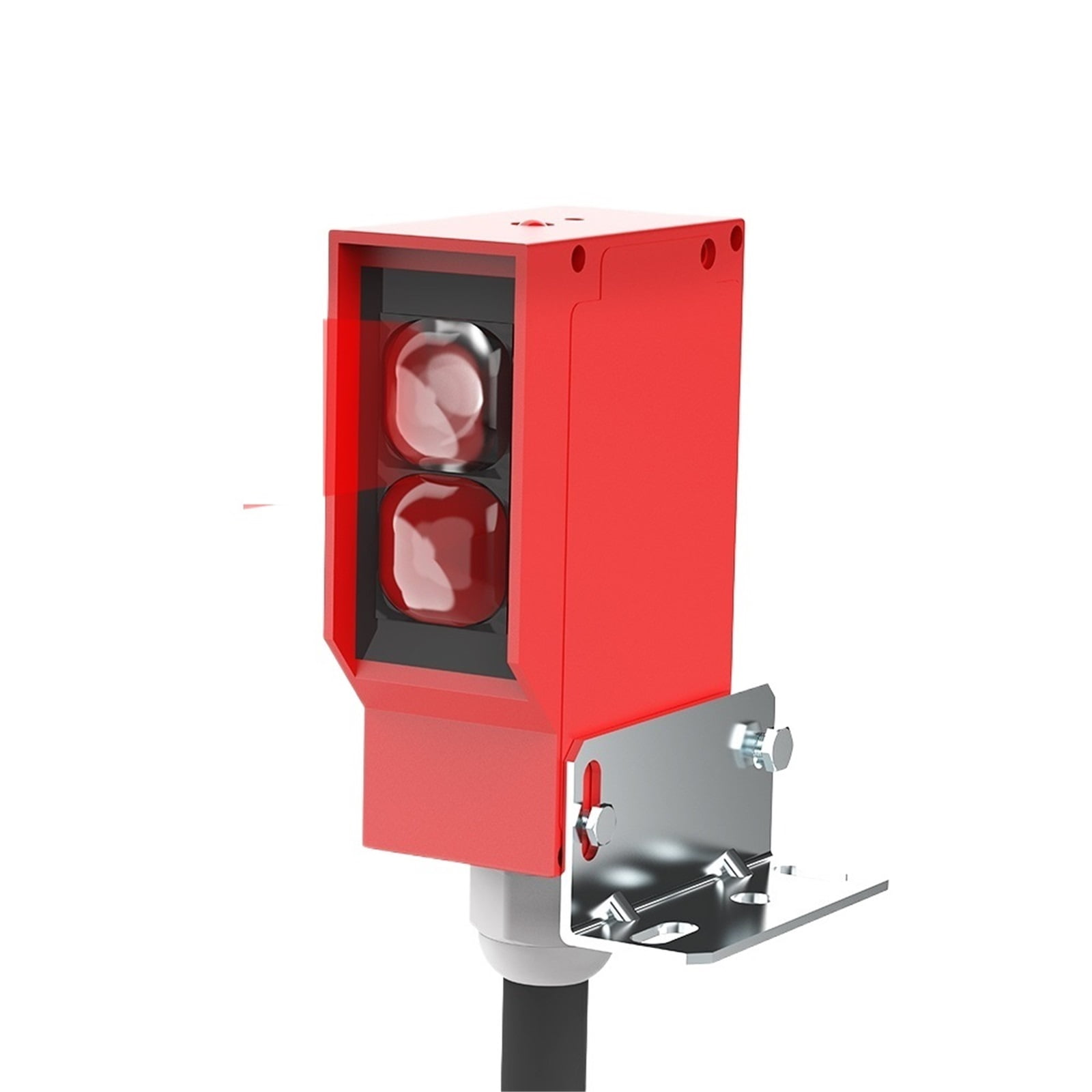 YCJYWXSR Square Photoelectric Sensor Optic Infrared Switch Diffuse Reflection IP67 Waterproof 24 ...