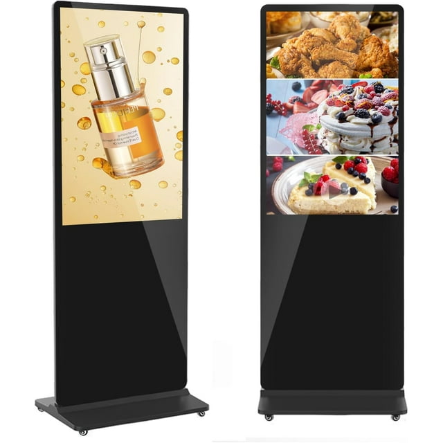 YCKJNB 49 inch Indoor Digital Kiosks Advertizing Screen IPS Full HD LCD ...