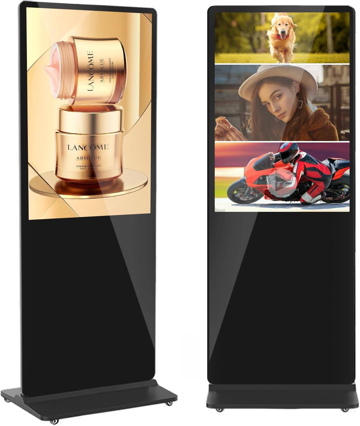 YCKJNB 55 inch Indoor Digital Kiosks Advertizing Screen IPS Full HD LCD ...