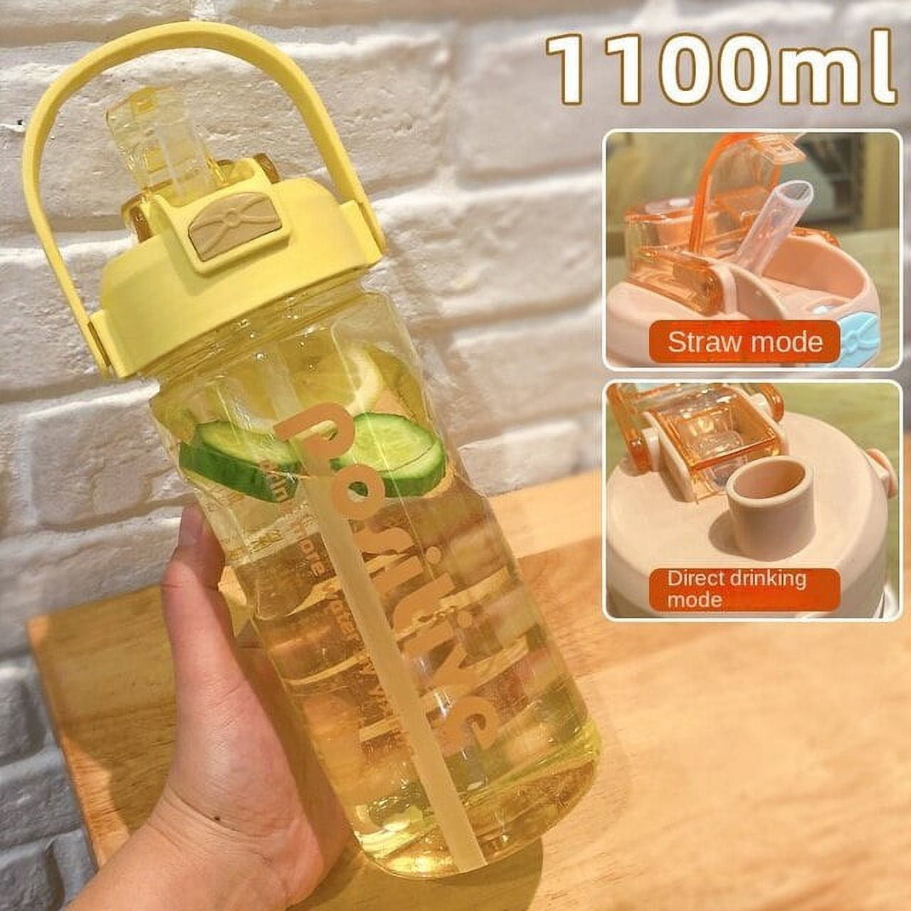 YCNYCHCHY 0.6/1.1/1.5/2L Water Cup Girls Large Capacity Drinking Water ...
