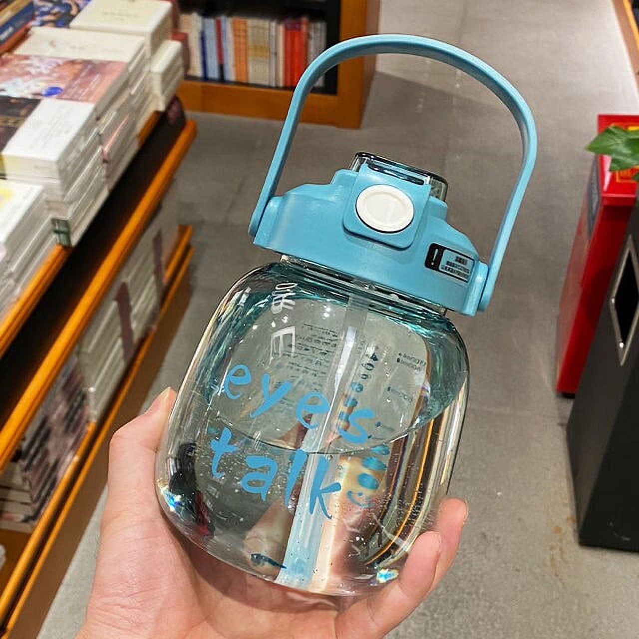 YCNYCHCHY 1100/1300ML Sports Water Bottle Summer New Product Large Capacity Pot Belly Water Cup ...