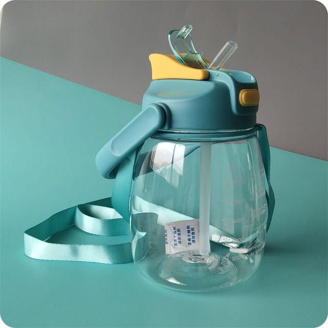 YCNYCHCHY 1200/1600/2000 ML Sports Water Bottle Belly Cup Men Children ...