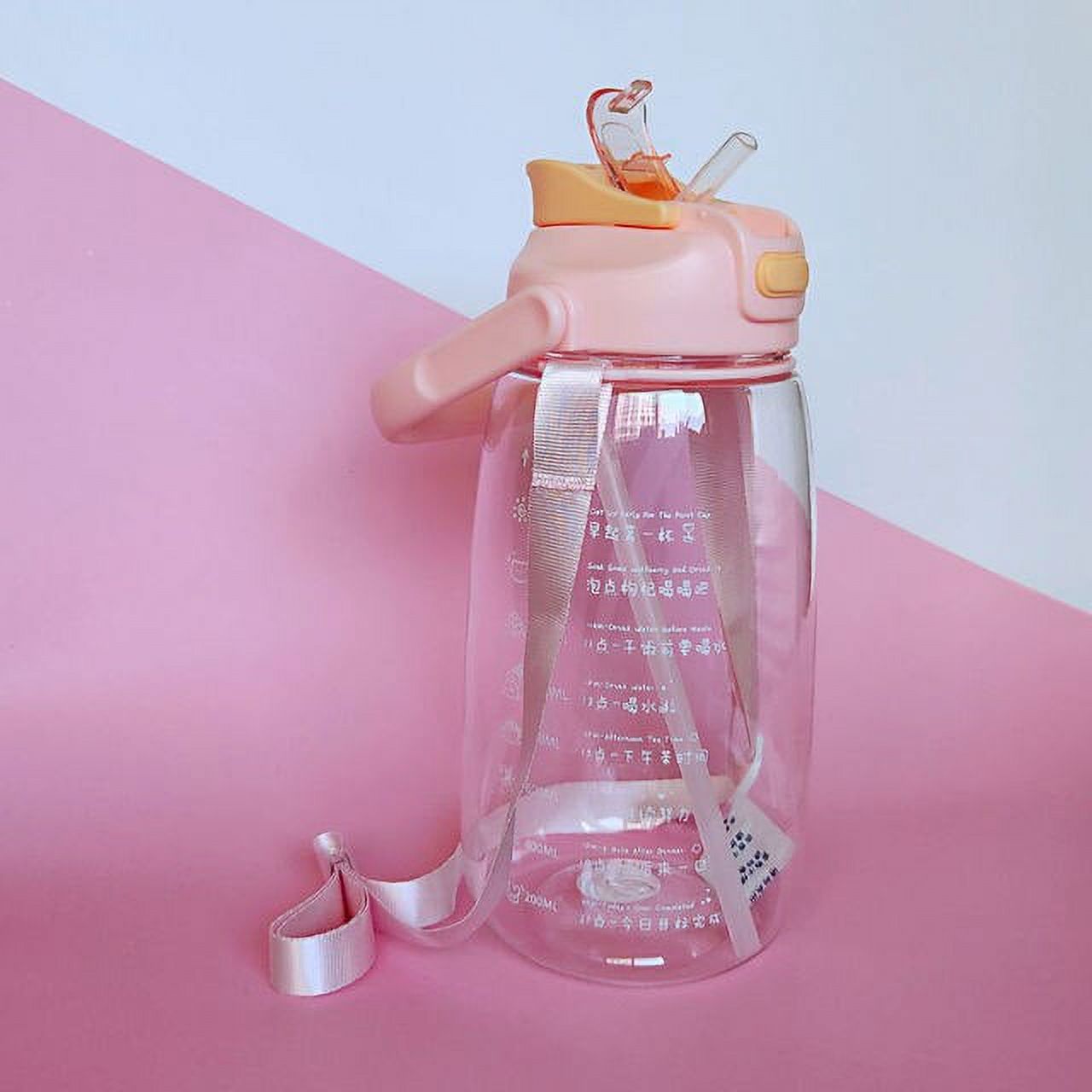 YCNYCHCHY 1200/1600/2000 ML Sports Water Bottle Belly Cup Men Children Women Handy Cup Cute ...