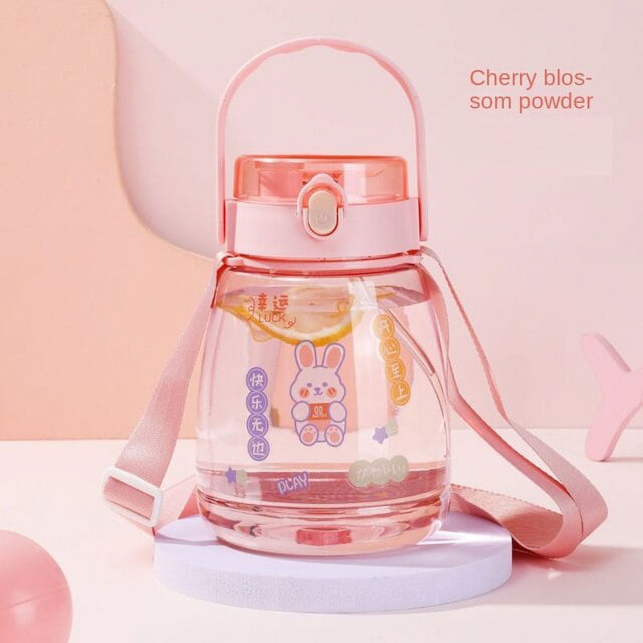 YCNYCHCHY 1250/1330/1350 ML Summer Large-Capacity Water Cup Female Student Straw Cup Child Drop ...