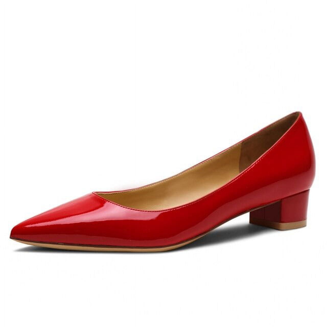 YCNYCHCHY 2021 New Black Nude Patent Sheepskin Leather Square High Heel ...