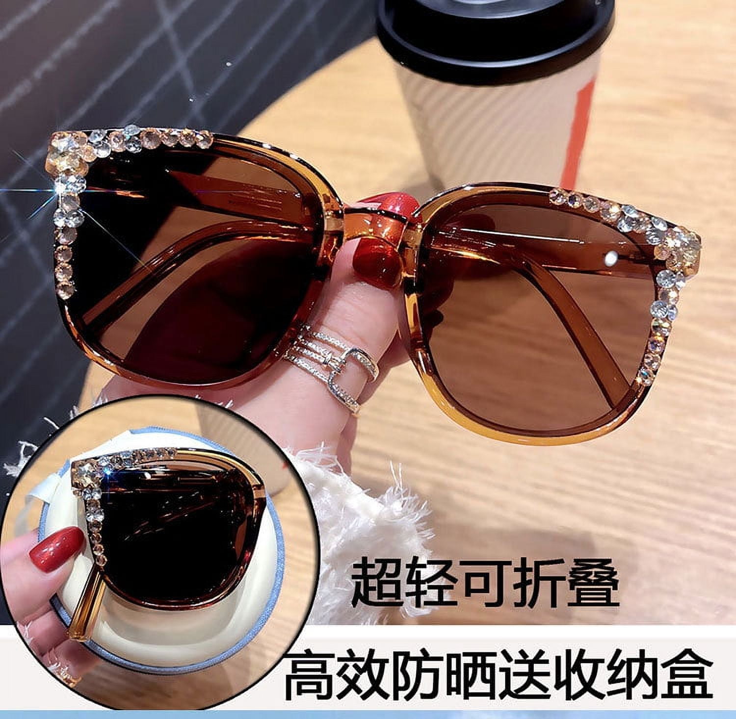 YCNYCHCHY 2023 New Folding Sunglasses For Women Advanced Polarization ...