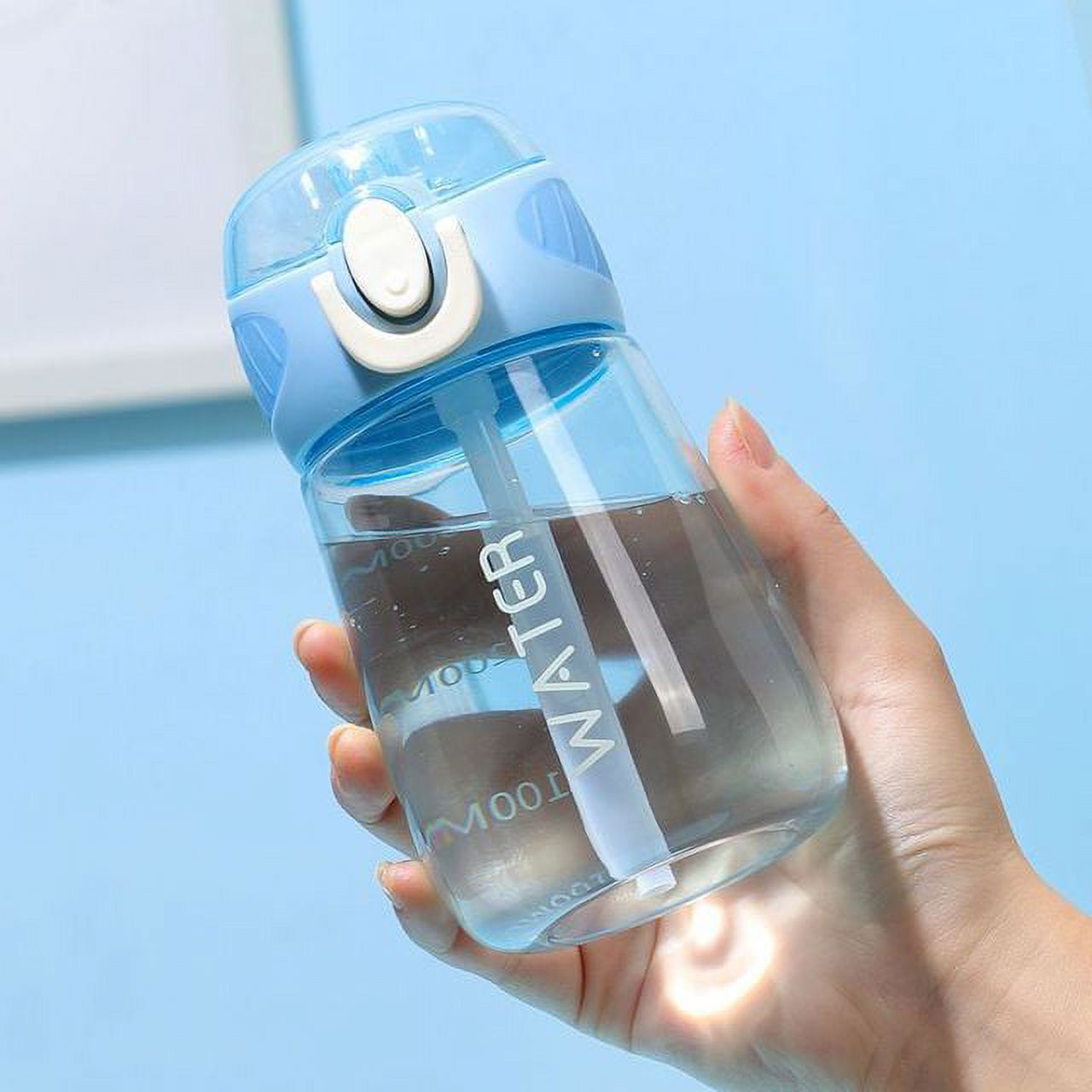 YCNYCHCHY 400 ML Mini Water Bottle Straw Water Cup Children Male And Female Students Cup ...