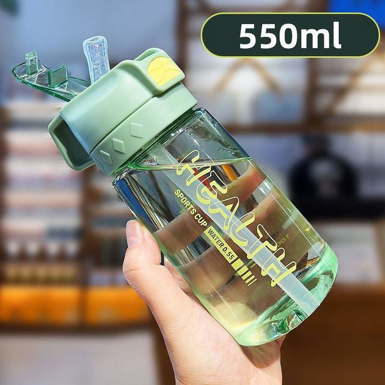 YCNYCHCHY 550/700/1000 ML Sports Water Bottle Children's Straw Cup Anti-fall Student Special ...