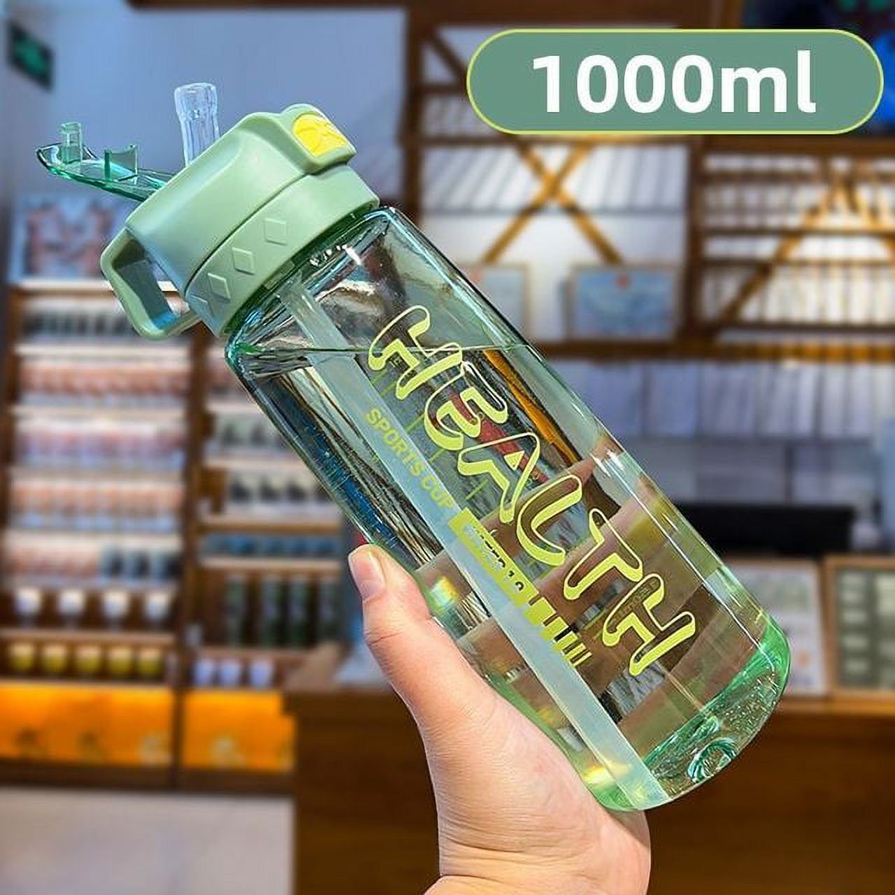 YCNYCHCHY 550/700/1000 ML Sports Water Bottle Children's Straw Cup Anti-fall Student Special ...