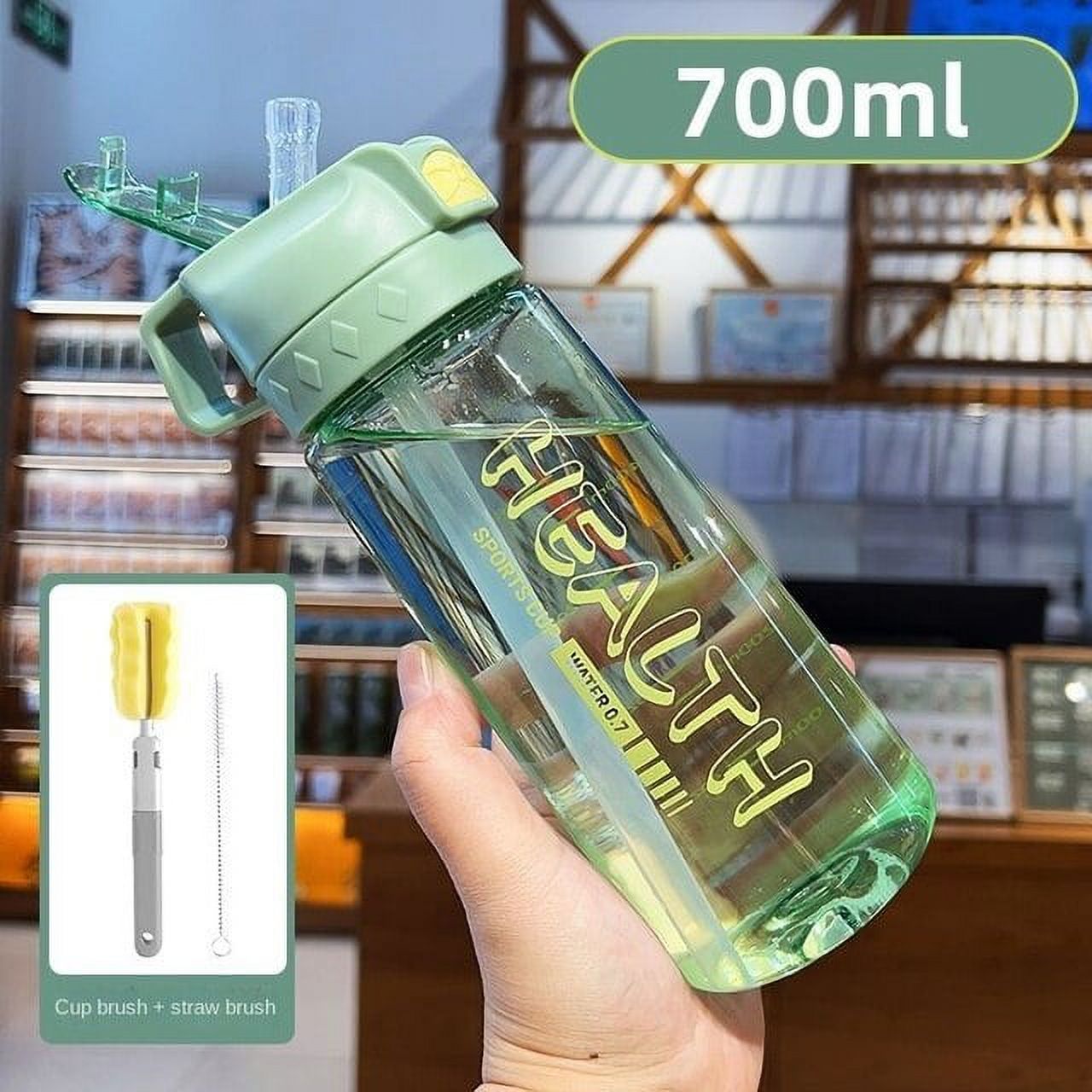 YCNYCHCHY 550/700/1000 ML Sports Water Bottle Children's Straw Cup Anti-fall Student Special ...