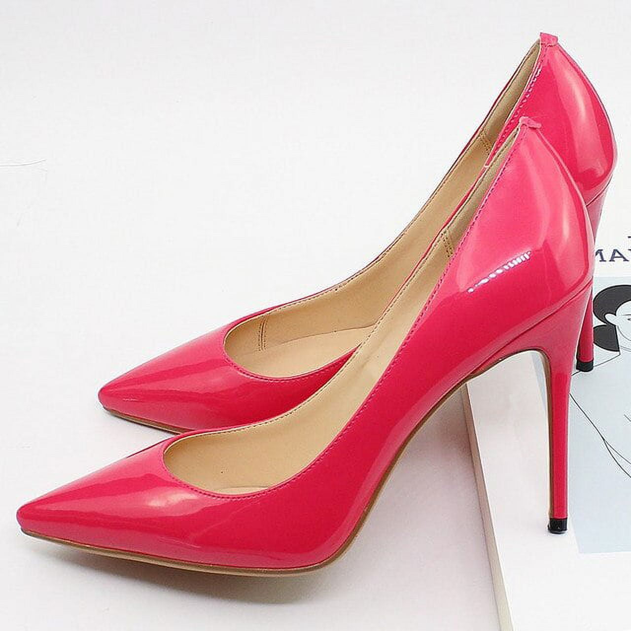 Ycnychchy Big Size New Classic Pointed Toe Thin High Heel Sexy Women