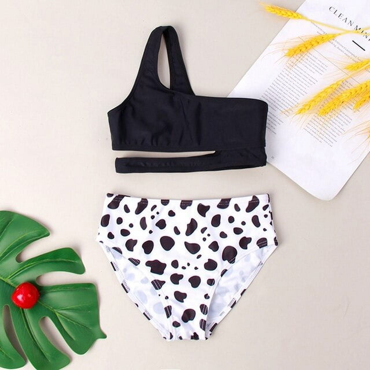 YCNYCHCHY Children's Swimsuit Kids Swimsuit High Waist Bikini Swimsuit ...