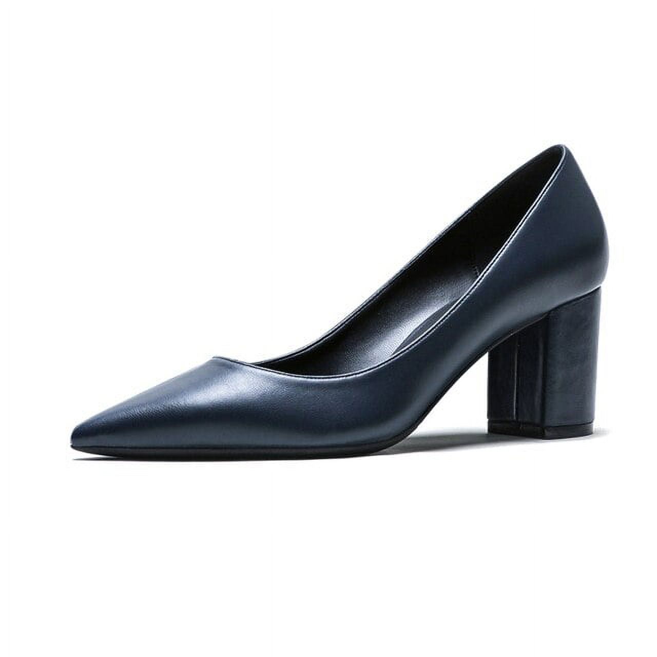 YCNYCHCHY New Big Size Luxury Brand Pointed Toe Square High Heels ...