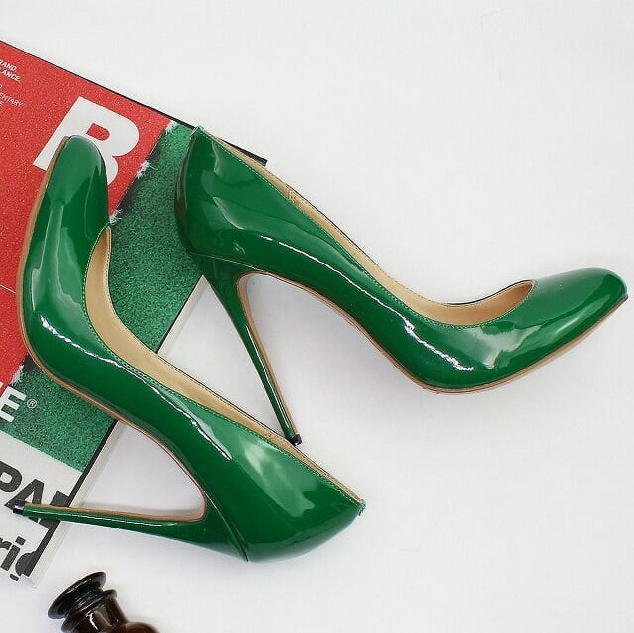 YCNYCHCHY Spring Autumn Ladies 12cm Pumps Sexy Red Black High Heel ...