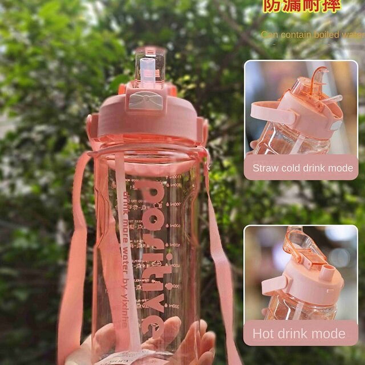 YCNYCHCHY Water Cup Large Capacity Anti-Fall Double Drinking Cup High Temperature Resistant ...