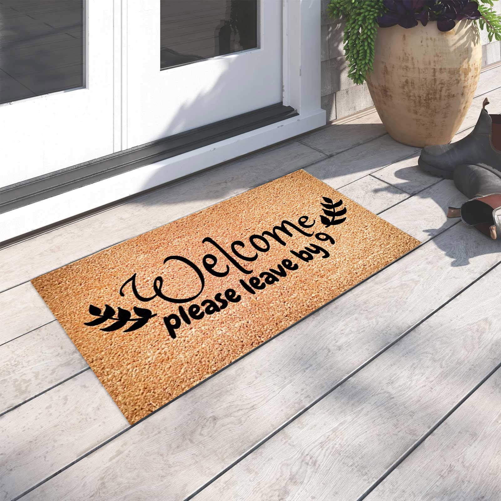 YCenADP Carpet Fun Copywriting Mat Holiday Mat Welcome Door Mat ...