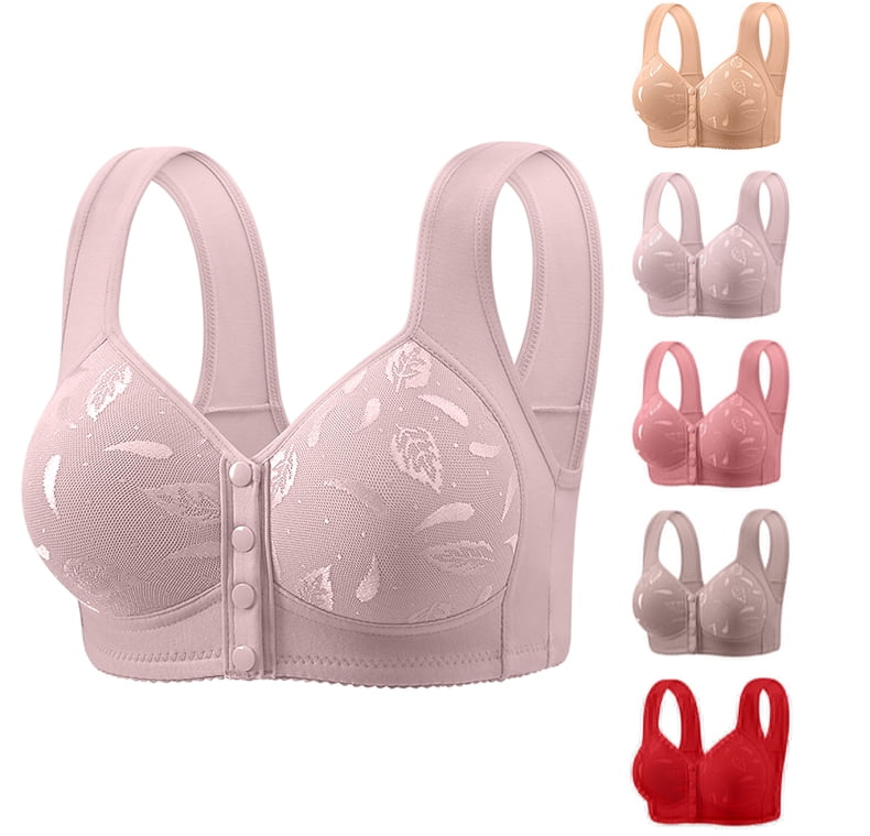 YDDIAN Support Bras for Older Women Lift No Underwire Comfy Front ...