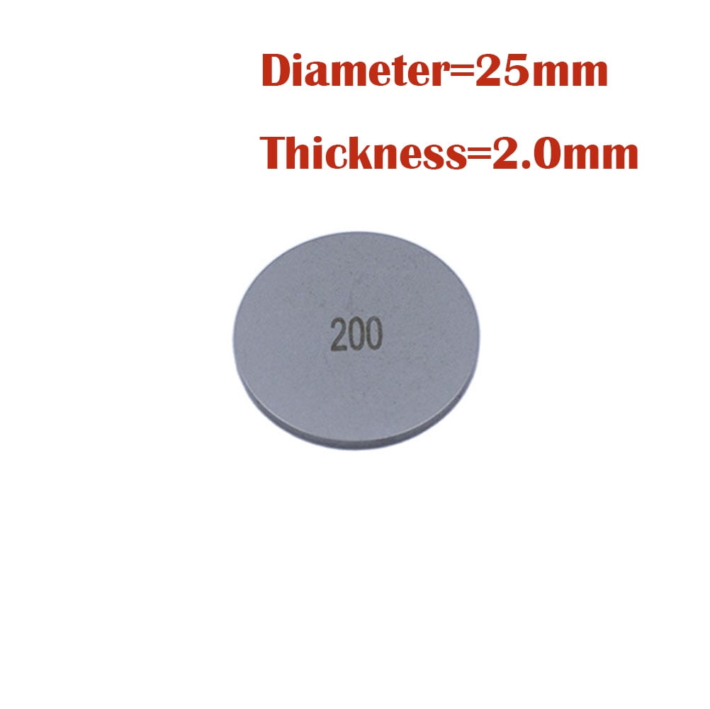 YDDVEHI 25mm Diameter Valve Shim Thickness 2.0mm for HONDA YAMAHA ...