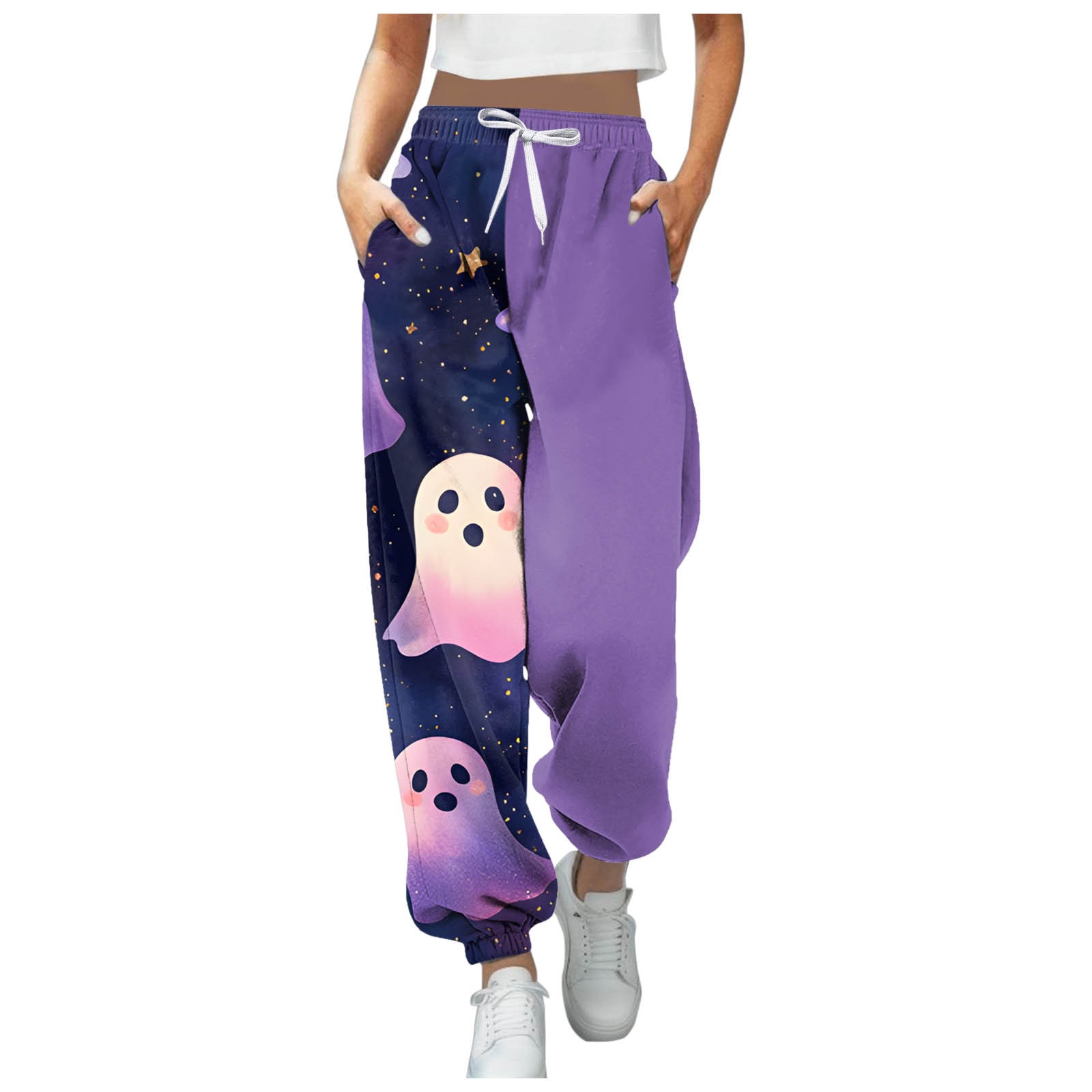 YDFCWXW Cozy Halloween Themed Sweatpants for Women | Loose Fit ...