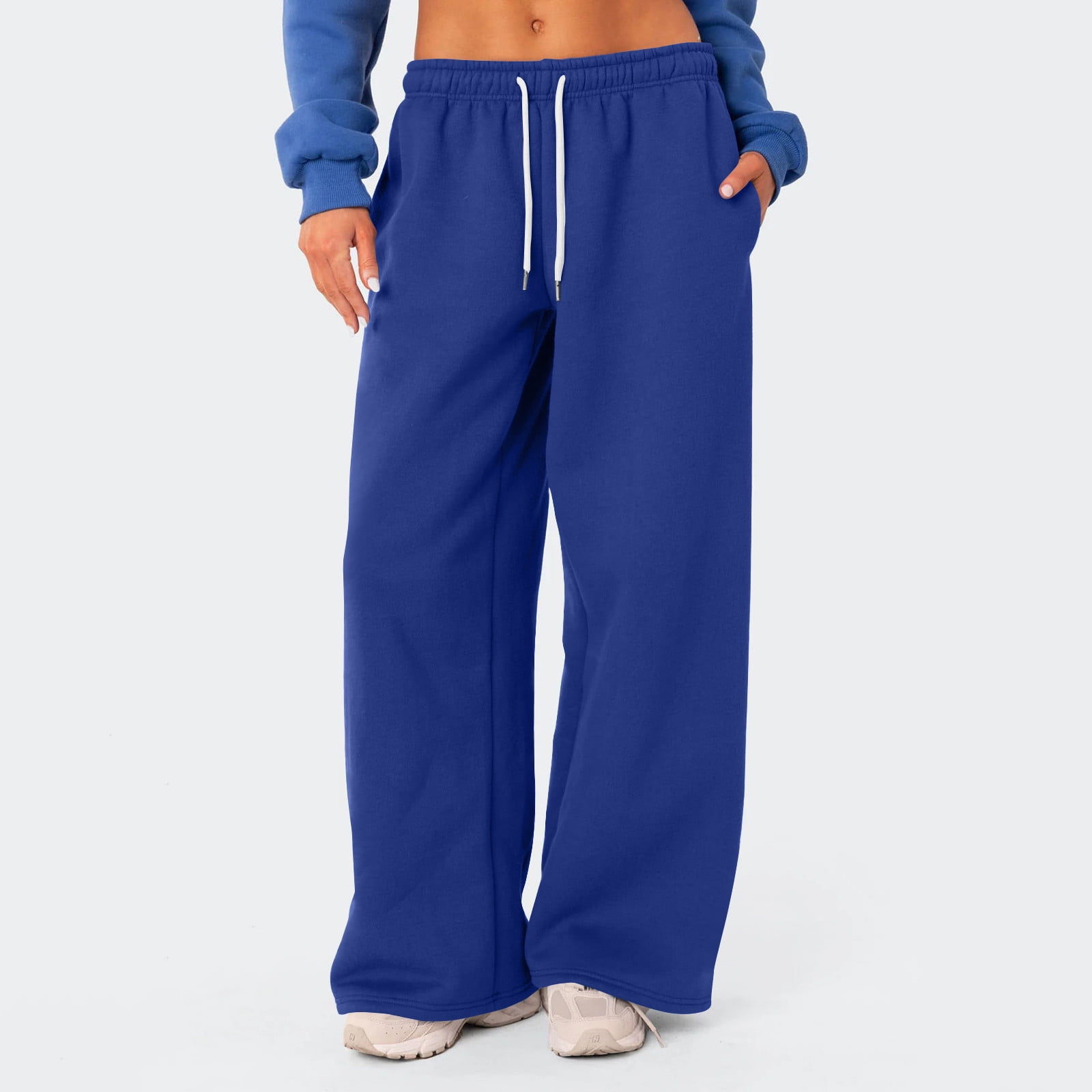 YDKZYMD Baggy Sweatpants for Women Clearance Wide Leg Straight Leg Teen ...