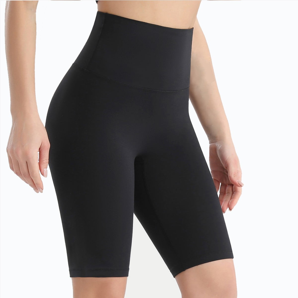 Ydkzymd Biker Shorts Women Workout Solid Color Legging Seamless