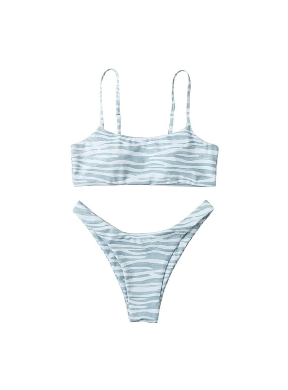 Zebra Print Bikini