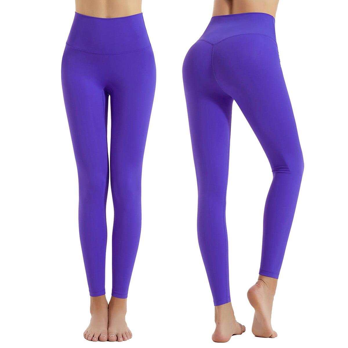 YDKZYMD Women Seamless Leggings Tummy Control Workout High Waisted Yoga ...