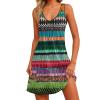 YDKZYMD Women Summer Dresses Western Beach Shift Boho Swing Dresses ...