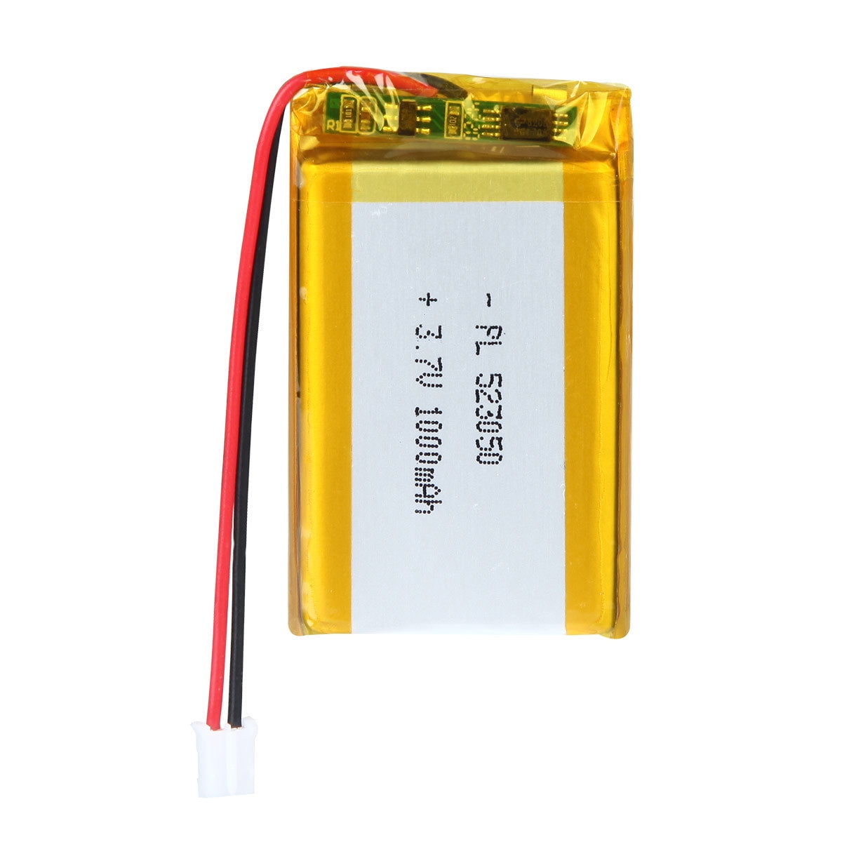 YDL 3.7V 1000mAh Battery 523050 Lithium Polymer Ion Rechargeable Li-ion ...