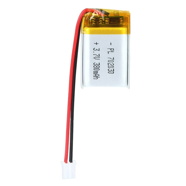 YDL 3.7V 380mAh Battery 702030 Lithium Polymer Ion Rechargeable Li-ion Li-Po Battery with 2P PH ...