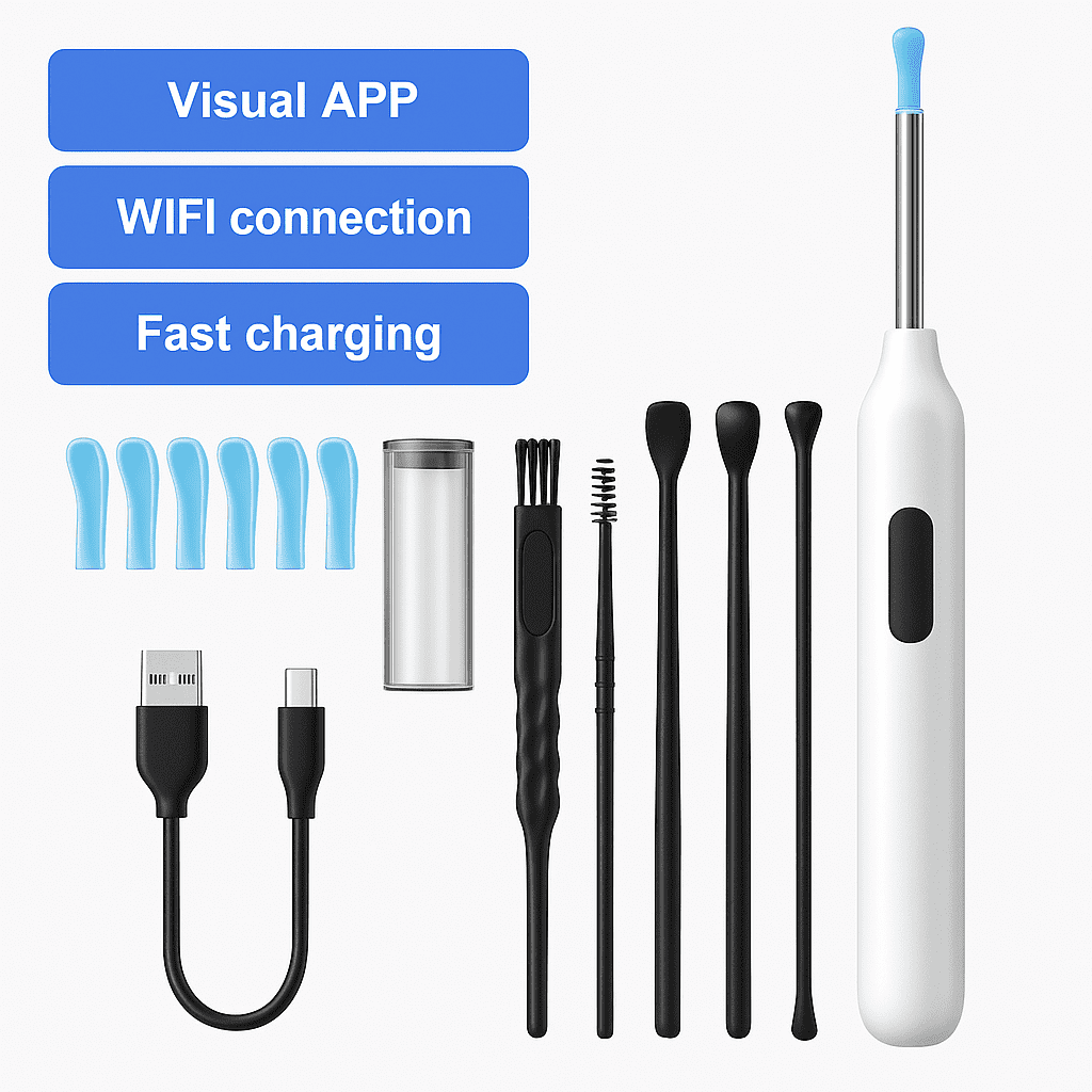 YDLW Wireless Micro Inspection Tool with HD Camera and LED Lighting ...