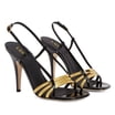 YDN Women Buckle Slingback Stiletto High Heels Thin Strap Pointed Toe ...