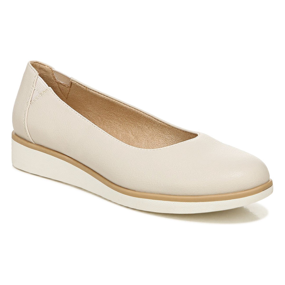 YDN Women Retro Closed Round Toe Ballet Flats Slip On Platform Wedge ...