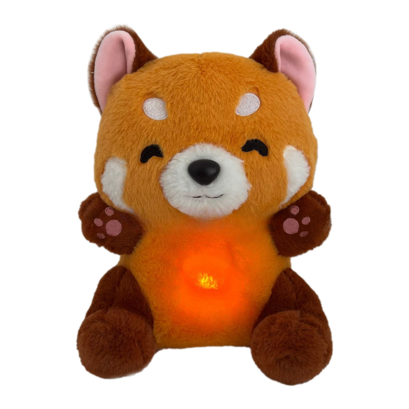 YDNGF Breathing Soothing Raccoon Doll Panda Plush Toy Red Panda Stuffed ...