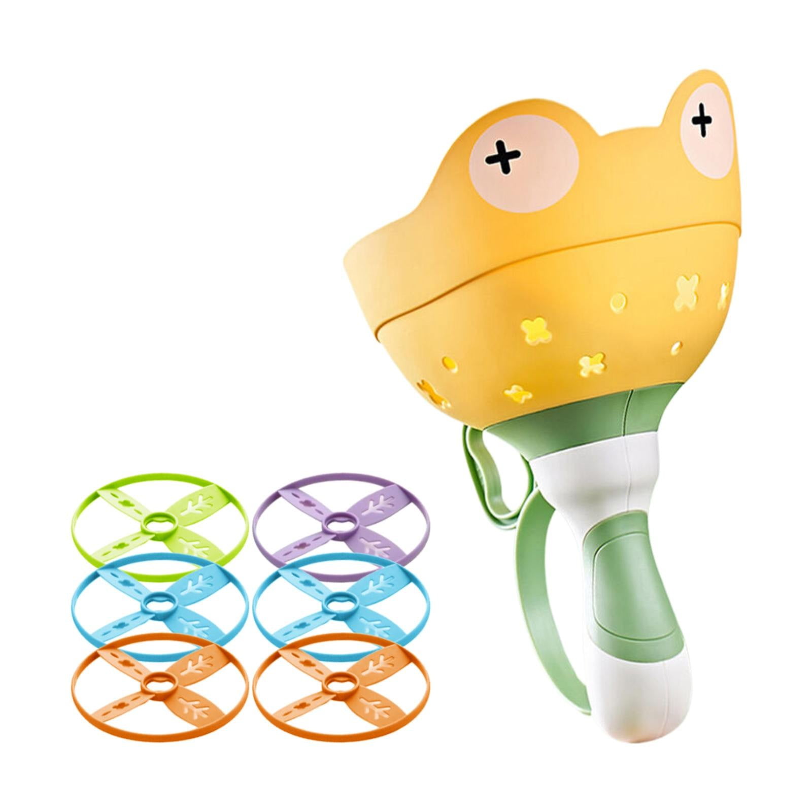 YDNGF Frisbee Launcher Toy Outdoor Toys for Kids Ages 48: Toys Manual ...