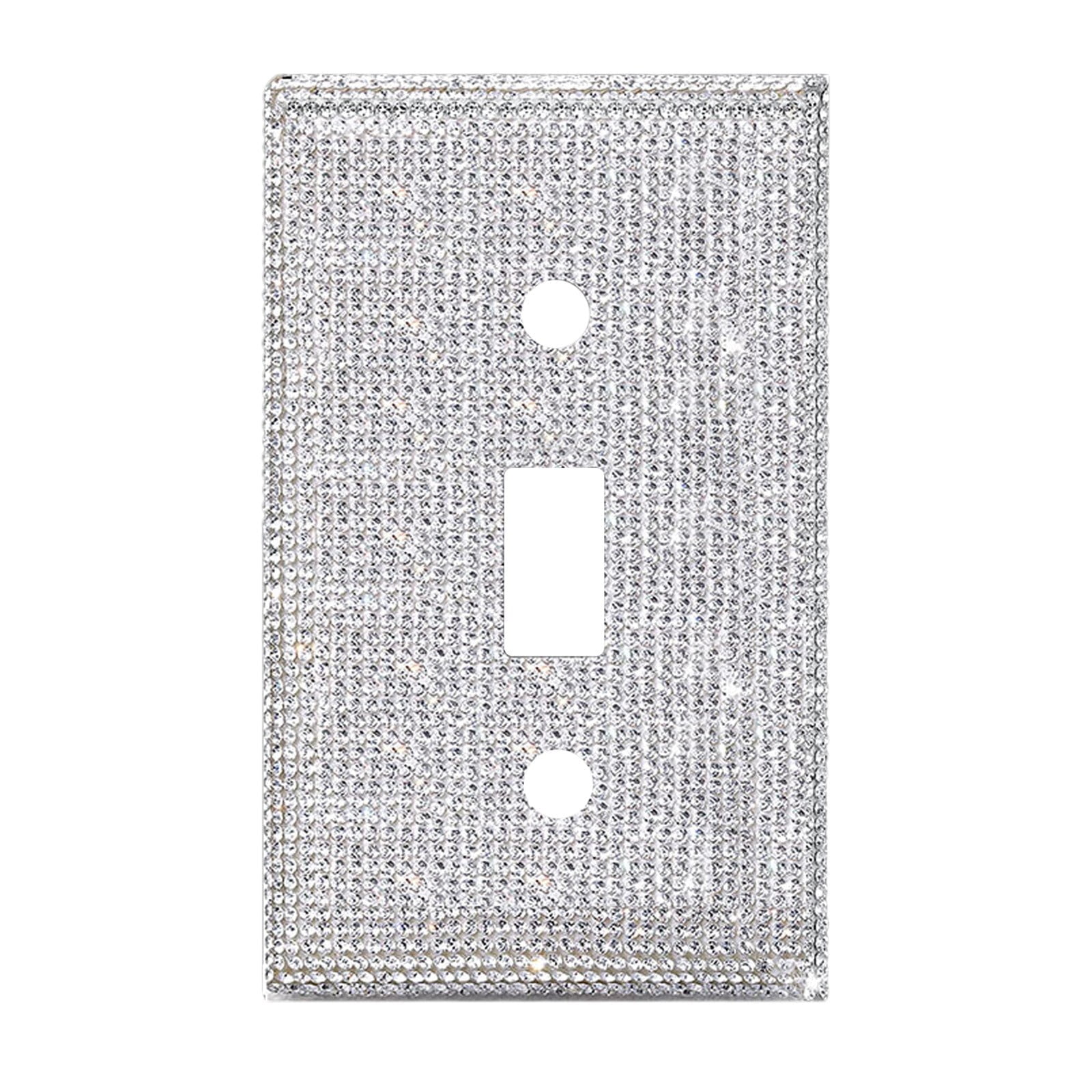 YDNGF Switch Socket Panel American Standard Diamond Socket Switch Shiny ...