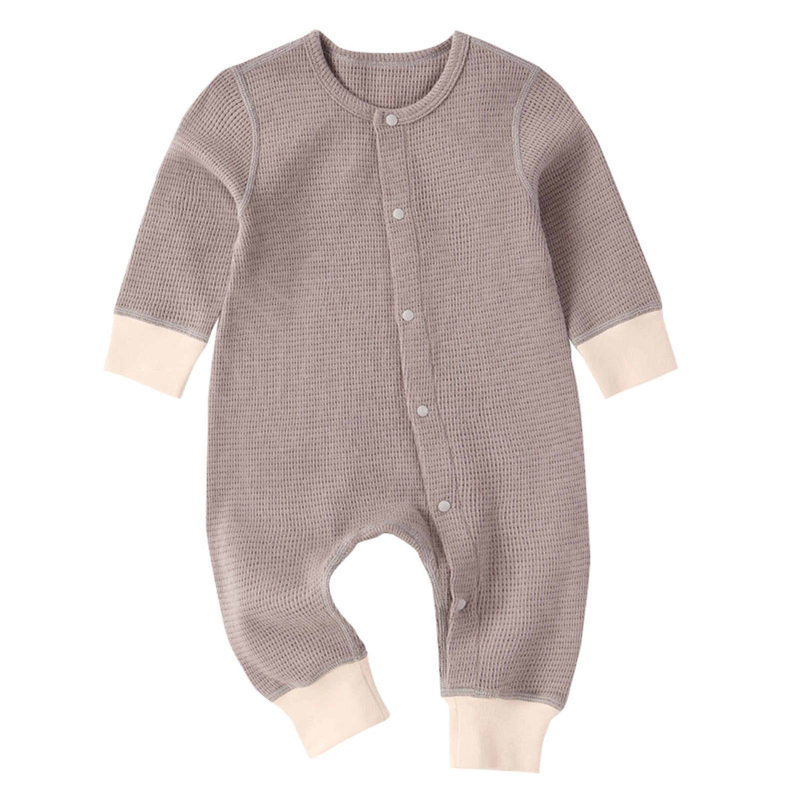 YDOJG Onesies For Baby Boys Girls Romper Long Sleeve Wrap Feet Autumn ...