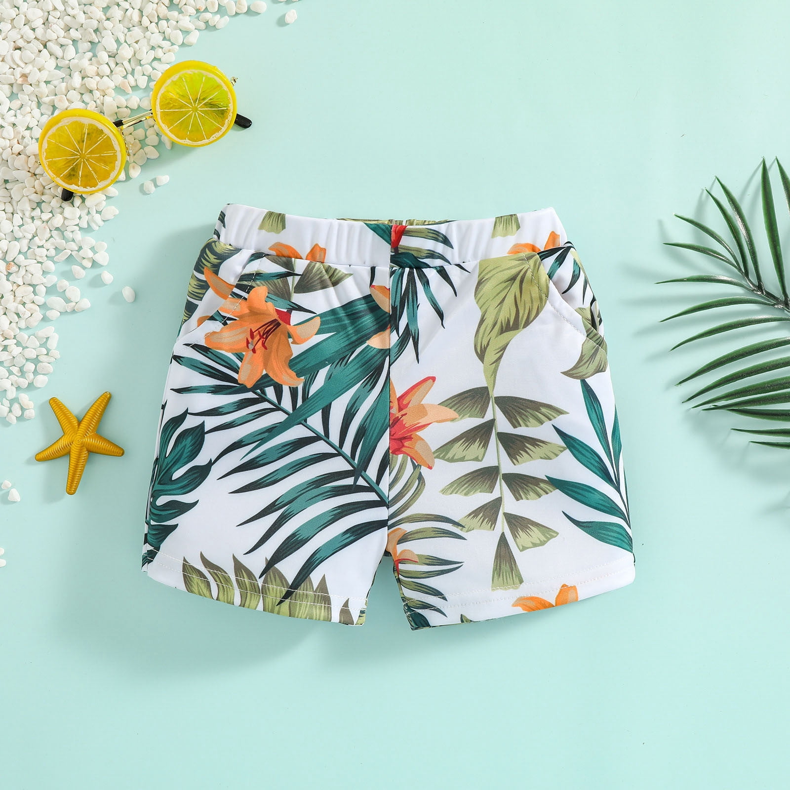 YDOJG Swim Trunks For Boys Toddler Kids Summer Swimming Trunks Fashion ...