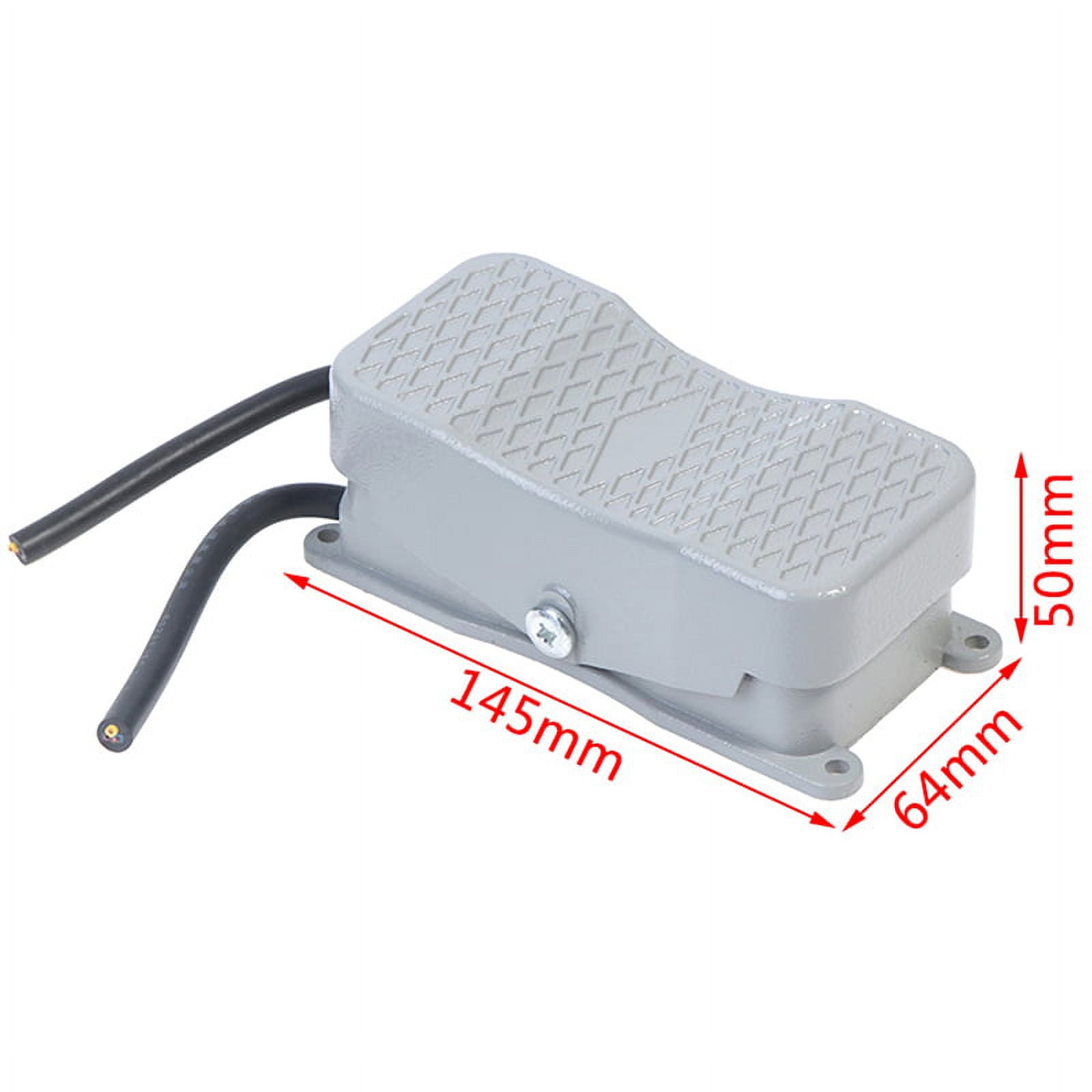 YDT1-101 Foot Switch Pedal Foot Control reverse Switch 250V 5A double ...