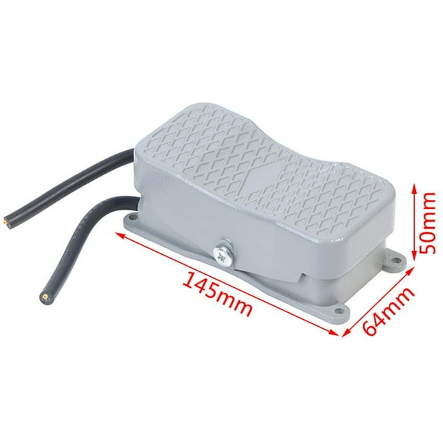 YDT1-101 Foot Switch Pedal Foot Control reverse Switch 250V 5A double ...