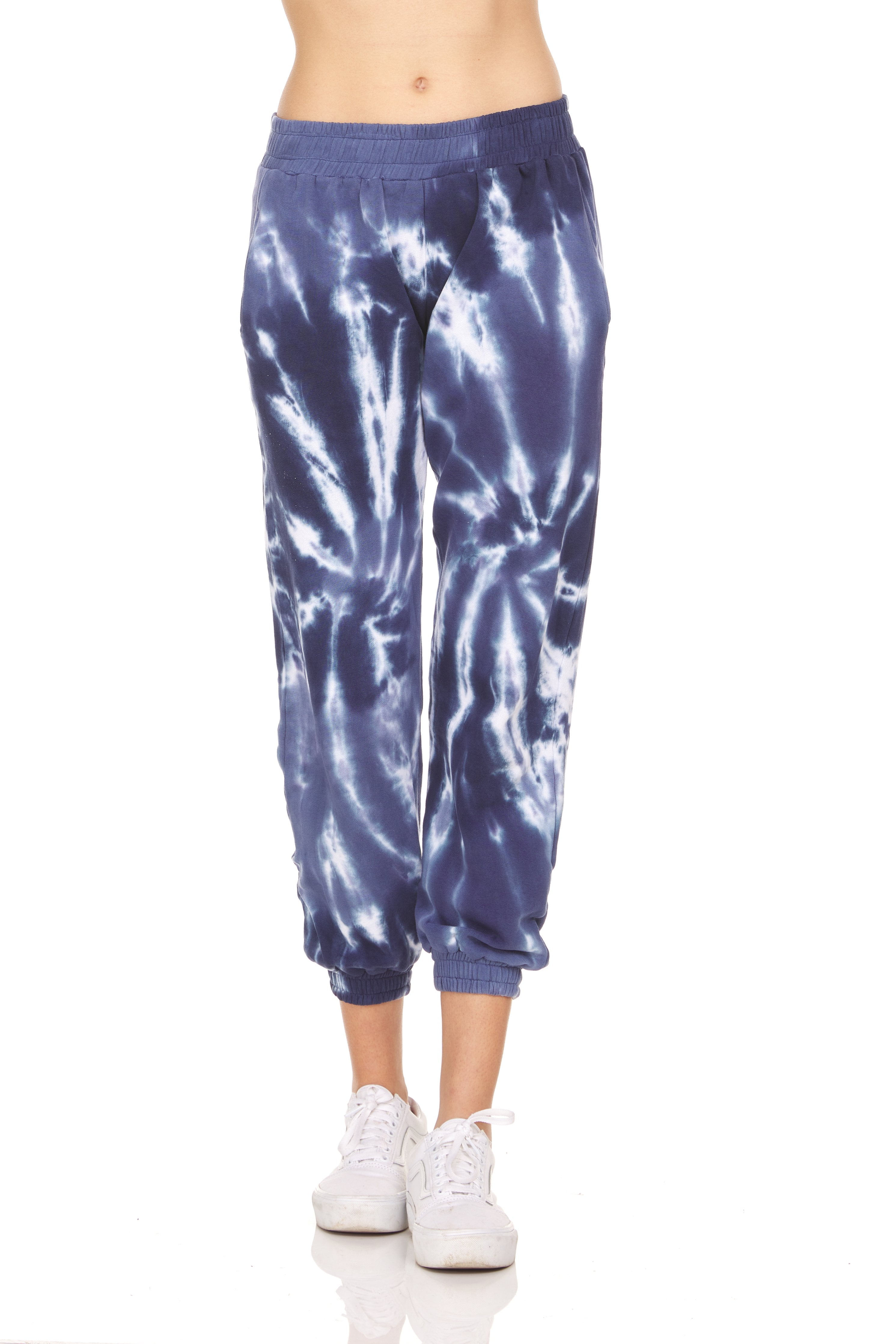 YDX Supurb Comfort Womens Sweatpants Loungewear Dip Tie Dye Faded Look ...