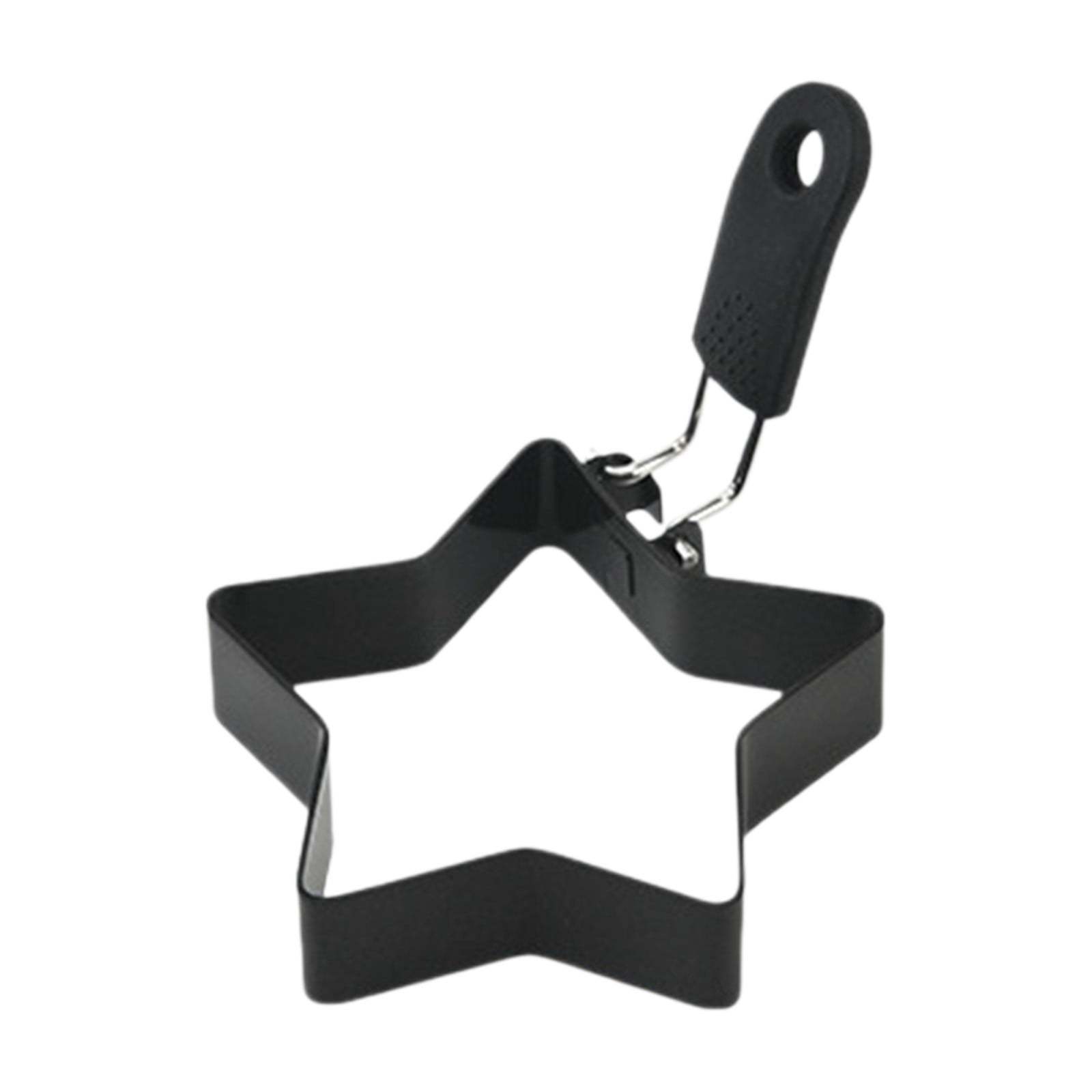 YDYB 1Pc Star Shaped Pancake Mold with Silicone Handle, 3.34 inch Metal ...